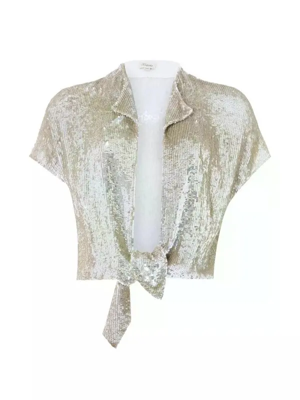 TEMPERLEY LONDON Filigree Sequin-embellished Jacket