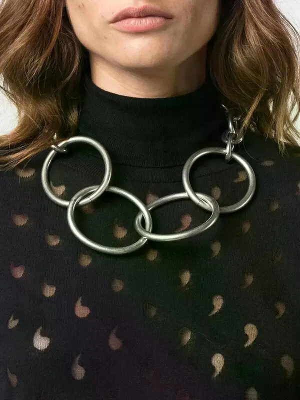 Junya Watanabe Four-ring Chain-link Necklace