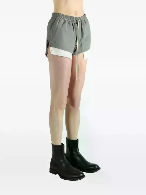 Rick Owens Drawstring Panelled Shorts