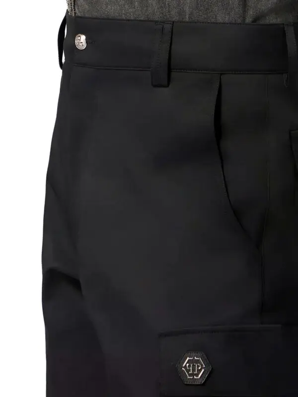Philipp Plein Cargo Pants - Black