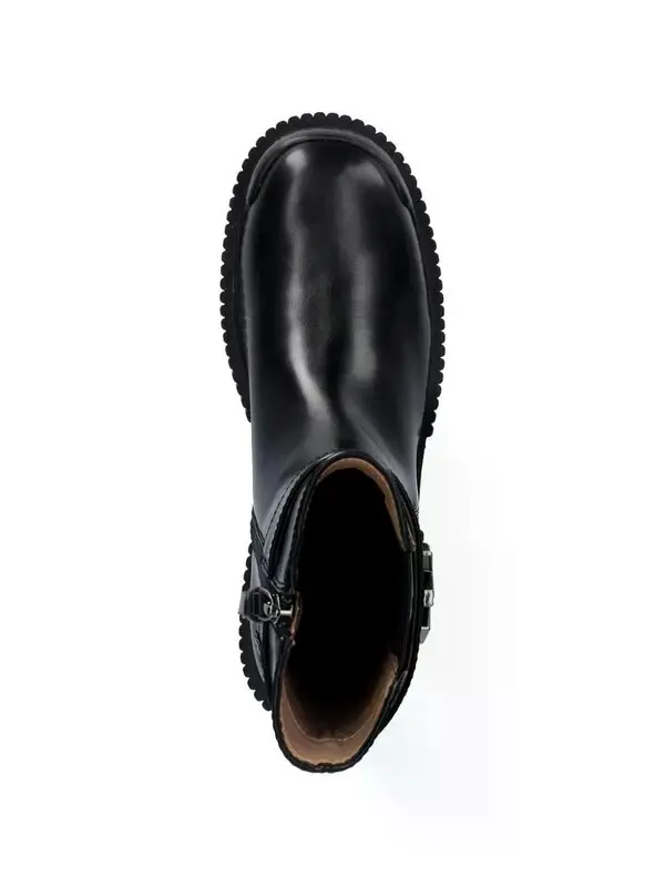 Armani Exchange Logo-plaque Boots