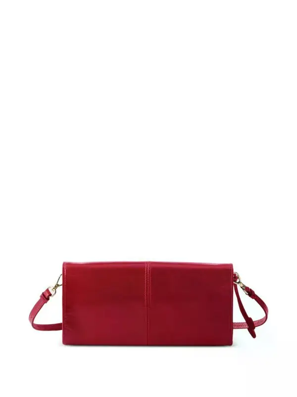 Prada Logo-plaque Leather Bag - Red