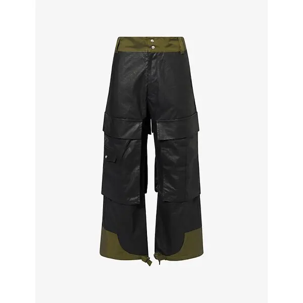 TRAPSTAR REDLINE Oversized Cotton Trousers