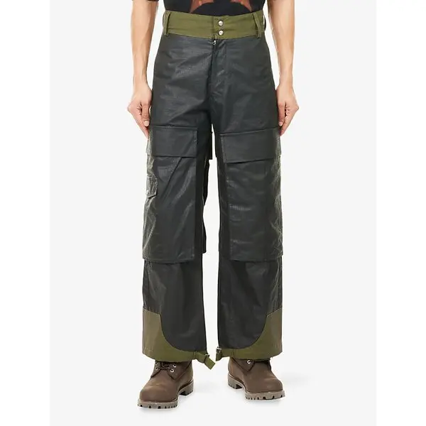 TRAPSTAR REDLINE Oversized Cotton Trousers