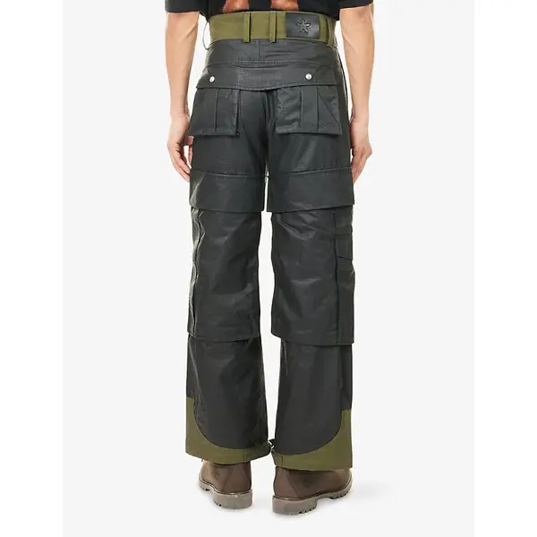 TRAPSTAR REDLINE Oversized Cotton Trousers