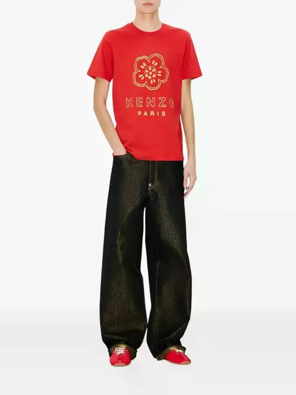 Kenzo Boke Flower-print T-shirt - Red