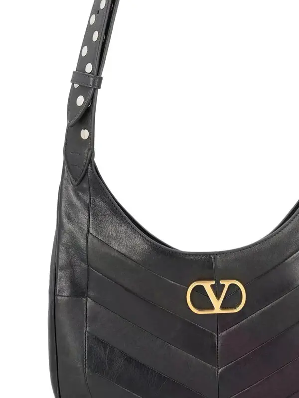 Valentino Garavani Logo Leather Shoulder Bag