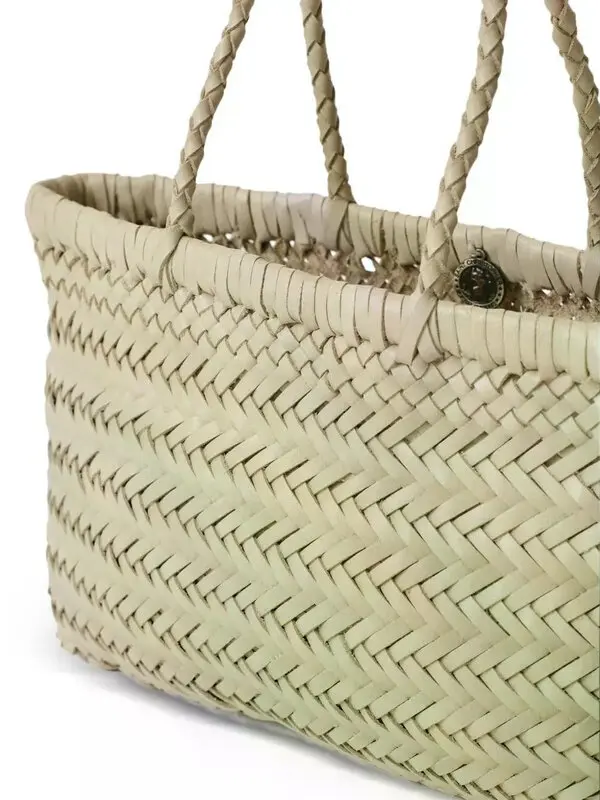 Dragon Diffusion Braided Handle Woven Tote Bag