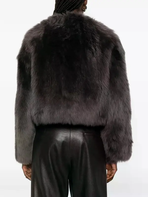 Tagliatore Long-sleeve Shearling Jacket