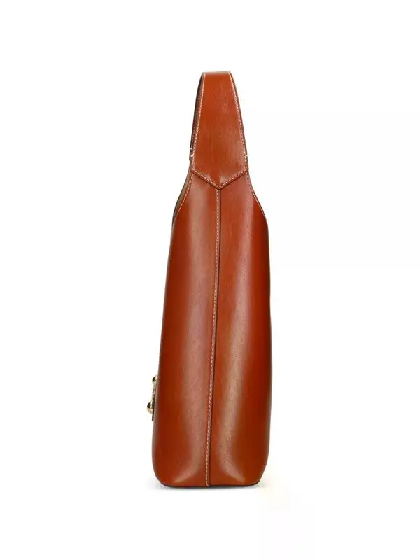 Moschino Logo-appliqué Tote Bag - Brown