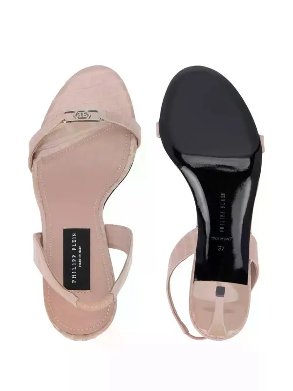 Philipp Plein Hexagon 9 Heeled Sandals