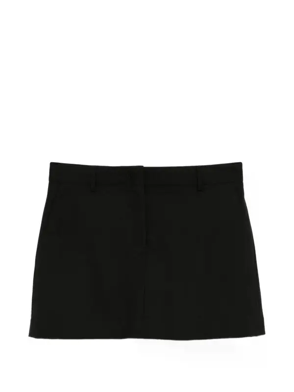 Karl Lagerfeld Logo-plaque Mini Skorts
