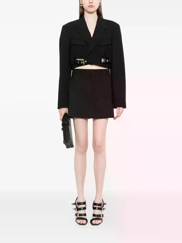 Karl Lagerfeld Logo-plaque Mini Skorts
