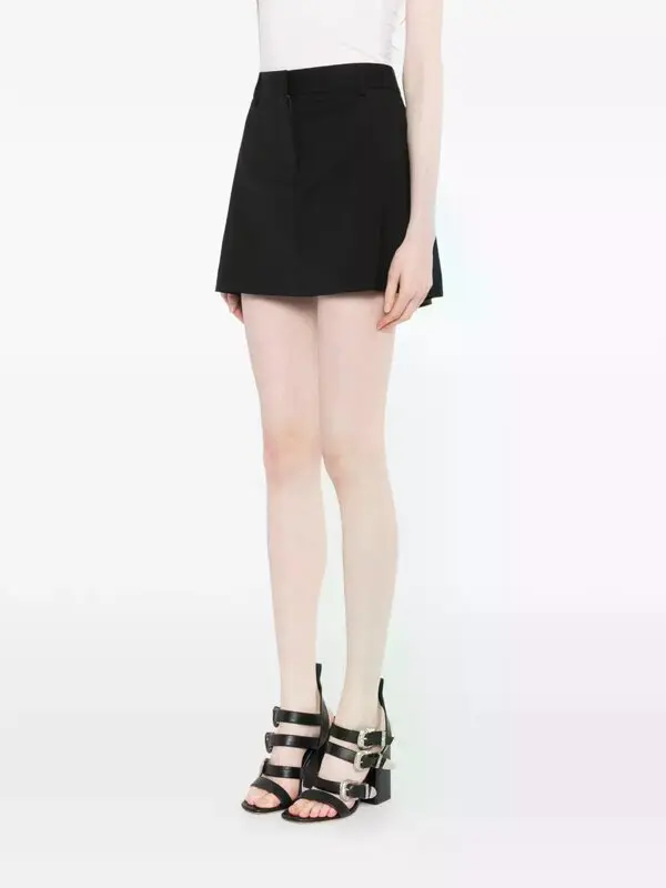 Karl Lagerfeld Logo-plaque Mini Skorts