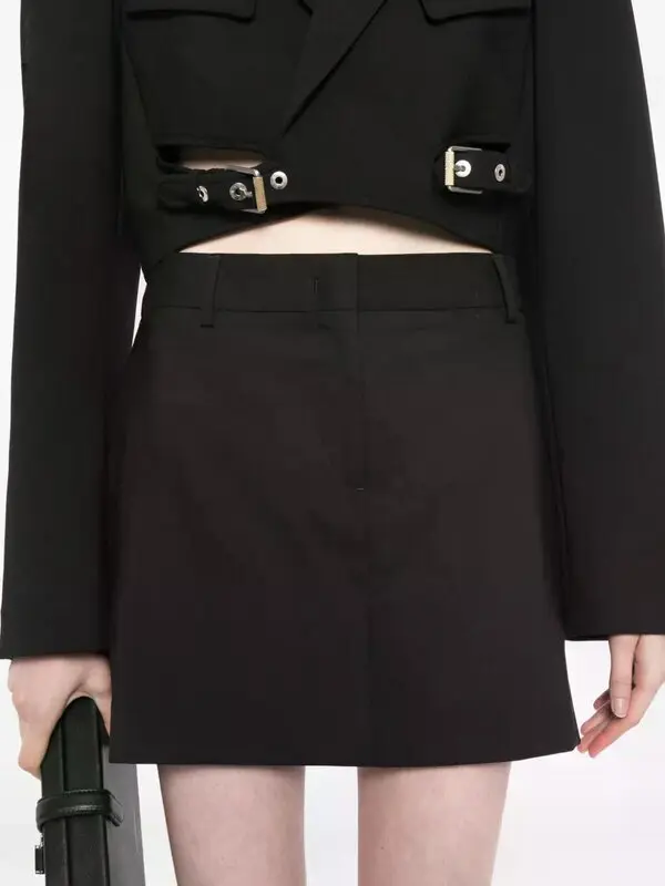 Karl Lagerfeld Logo-plaque Mini Skorts