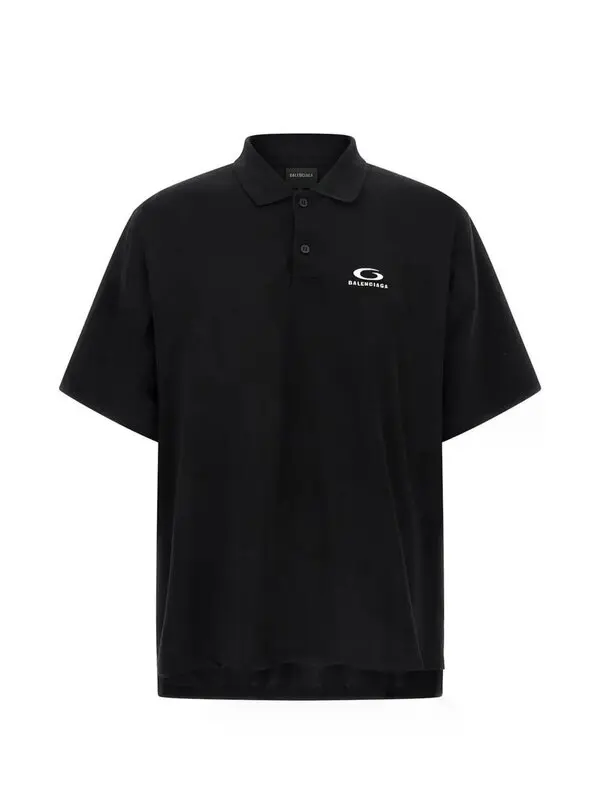 Balenciaga Logo-detail Polo Shirt