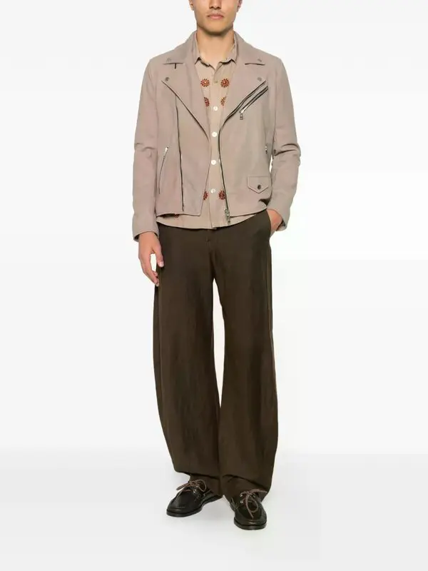 Tagliatore Franklin Zip-up Biker Jacket