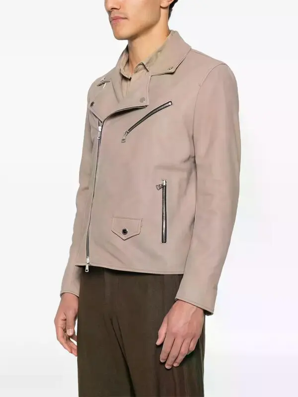 Tagliatore Franklin Zip-up Biker Jacket