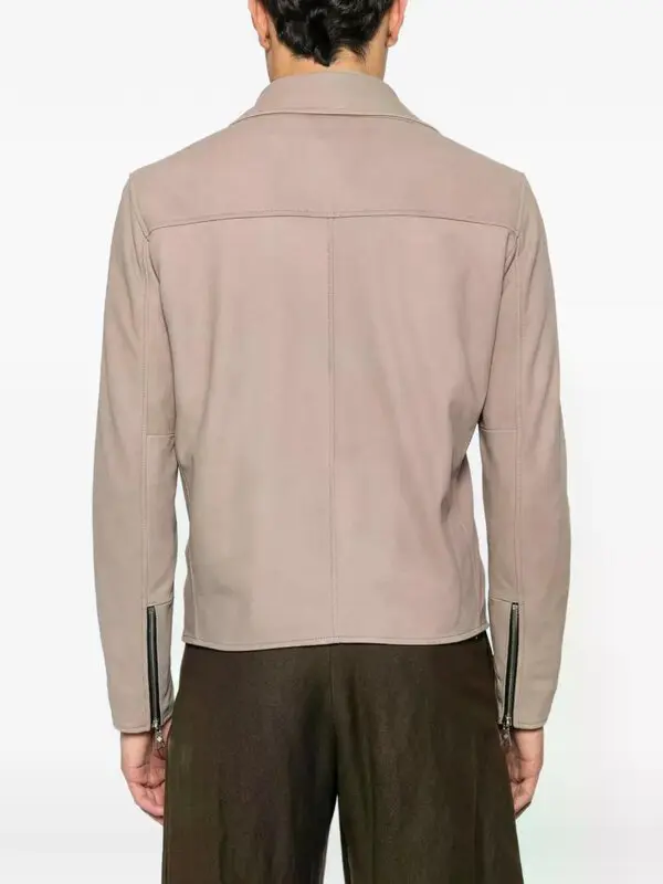Tagliatore Franklin Zip-up Biker Jacket