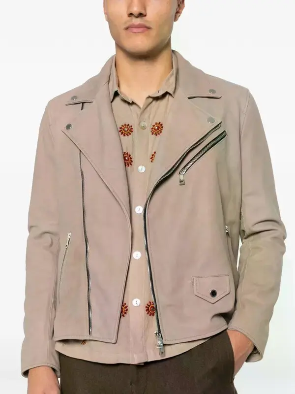 Tagliatore Franklin Zip-up Biker Jacket