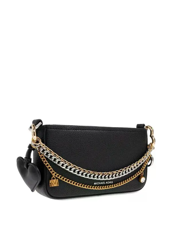 Michael Kors Heart-charm Leather Tote Bag