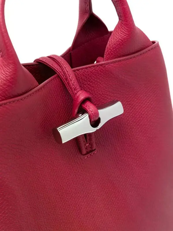 Longchamp Le Roseau Tote Bag - Red