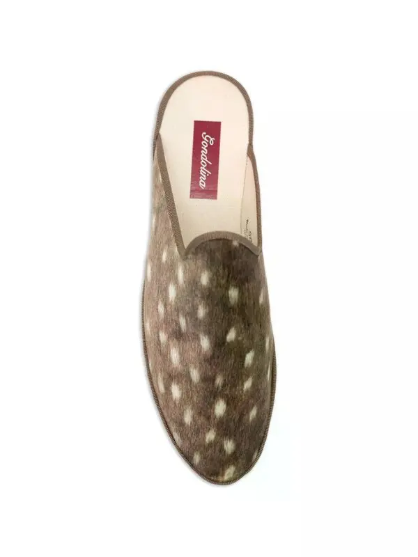 GONDOLINA Deer-print Mules
