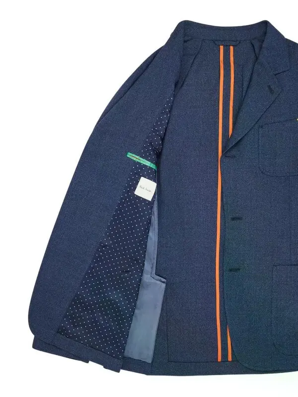 Paul Smith Single-breasted Patck-pocket Blazer