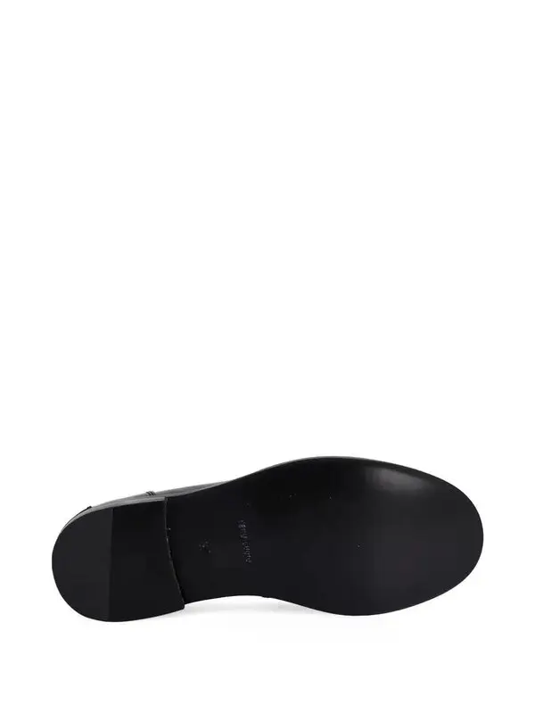MSGM Letter-appliqué Loafers