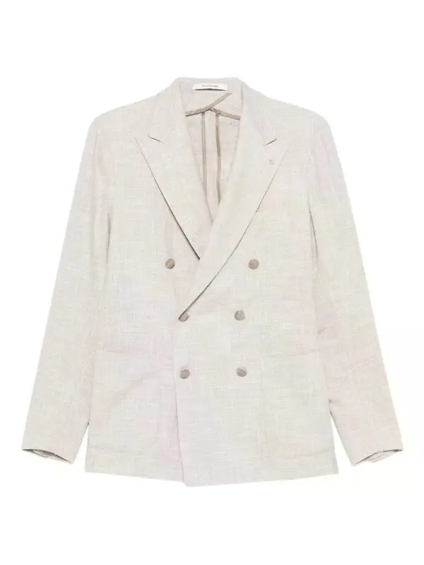Tagliatore Double-breasted Blazer - Neutrals