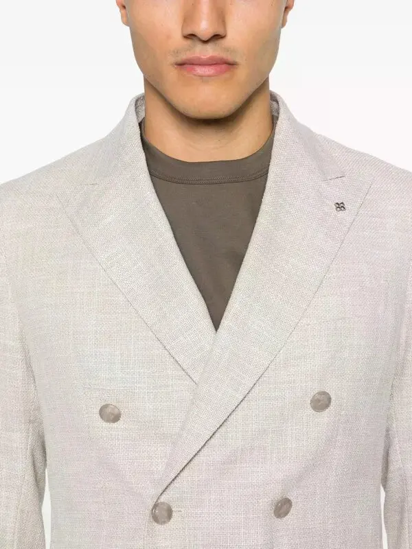 Tagliatore Double-breasted Blazer - Neutrals