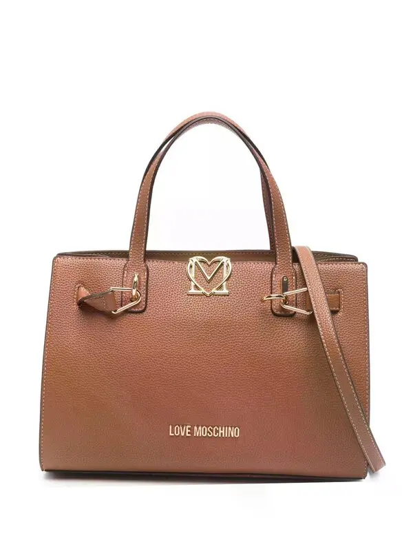 Moschino Logo-plaque Tote Bag