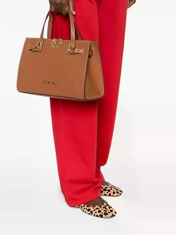 Moschino Logo-plaque Tote Bag