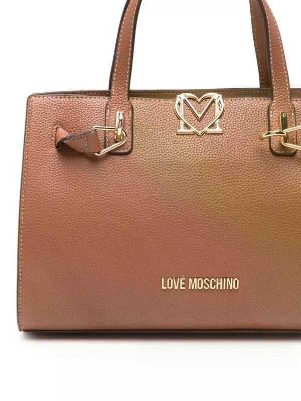 Moschino Logo-plaque Tote Bag