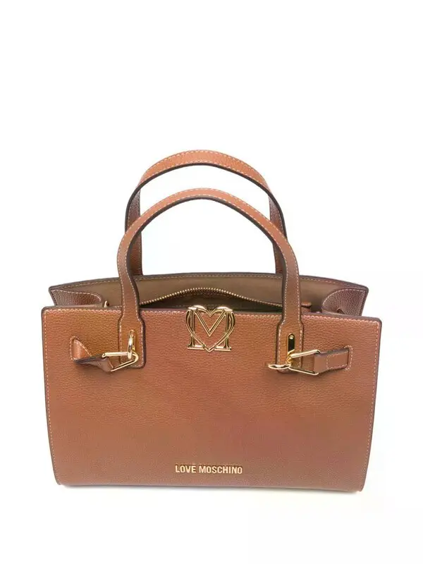 Moschino Logo-plaque Tote Bag