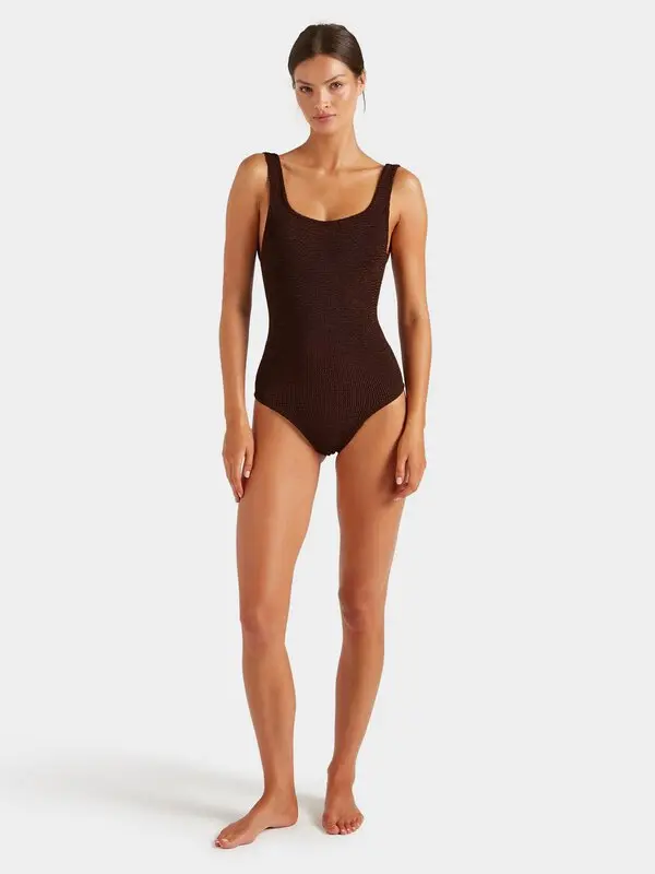 Hunza G Coverage Square Neck Swimsuit