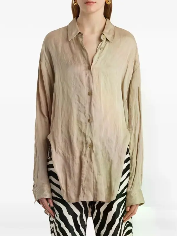 Khaite Goya Button-down Shirt