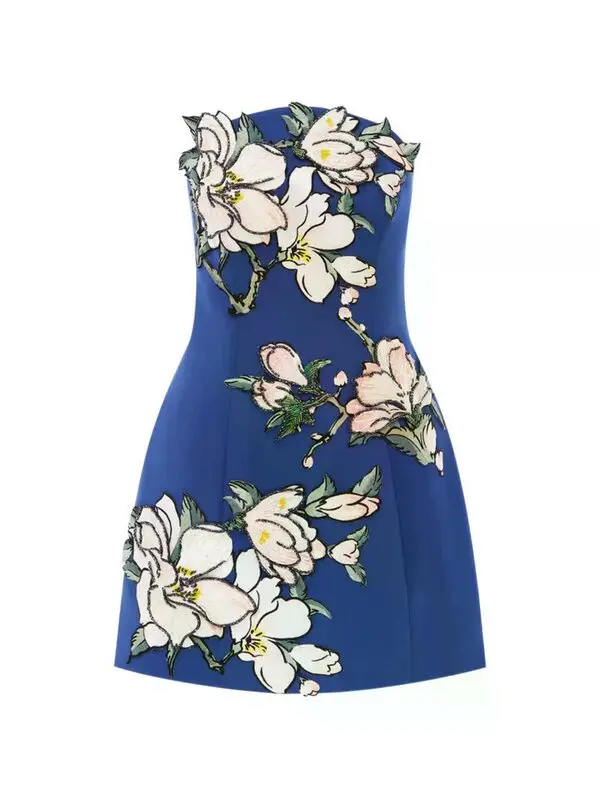 LEO LIN Zaria Floral Mini Dress
