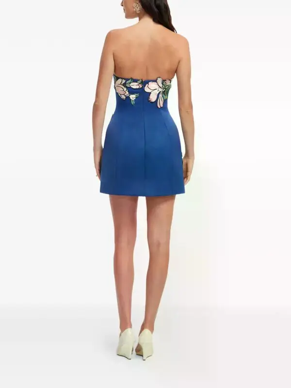 LEO LIN Zaria Floral Mini Dress