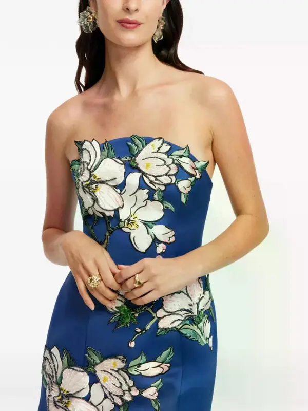 LEO LIN Zaria Floral Mini Dress