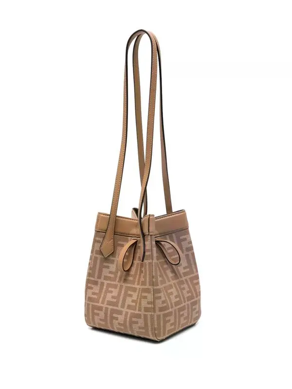 Fendi Mini Origami Bucket Bag - Neutrals