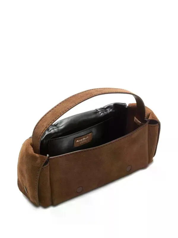 Acne Studios Drawstring-detail Leather Shoulder Bag