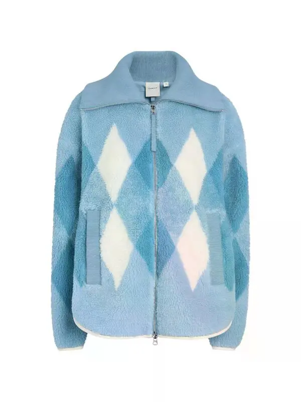 Varley Franca Argyle Zip Jacket