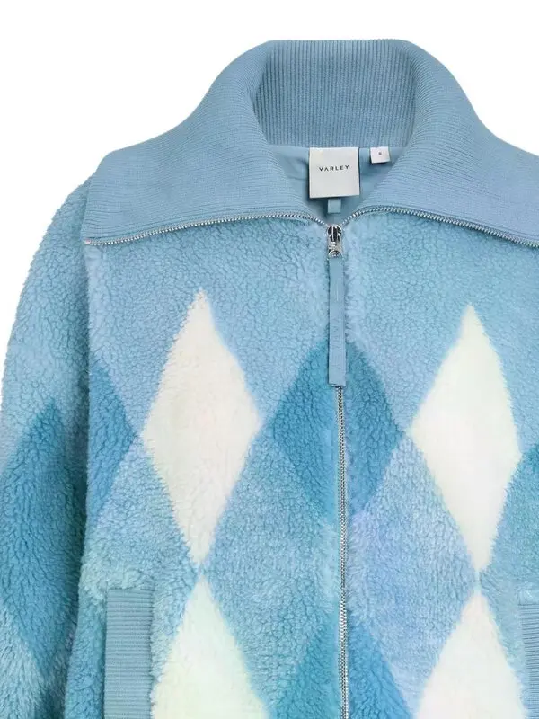 Varley Franca Argyle Zip Jacket