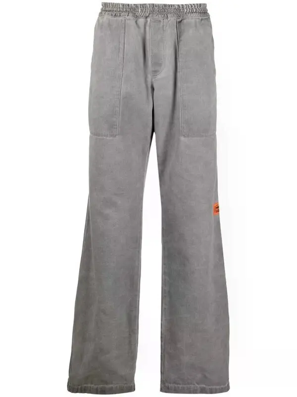 Heron Preston Straight-leg Track Pants Cotton