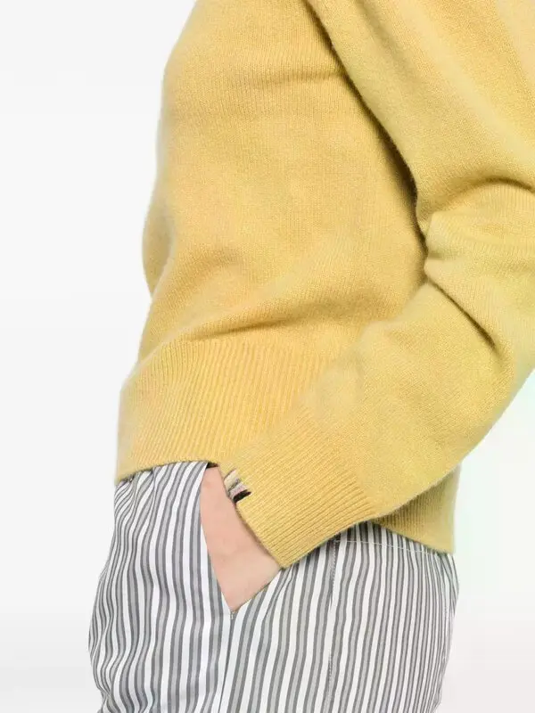 Extreme Cashmere Nº430 Jeanne Crew-neck Sweater - Yellow