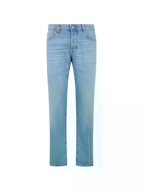 Philipp Plein Straight Jeans - Blue