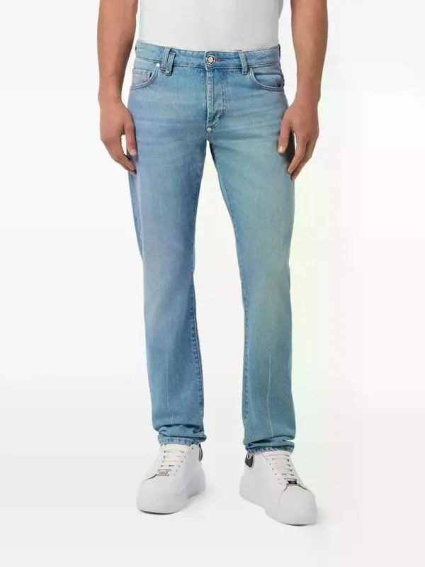 Philipp Plein Straight Jeans - Blue