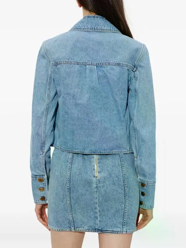 Balmain Buttoned Denim Jacket