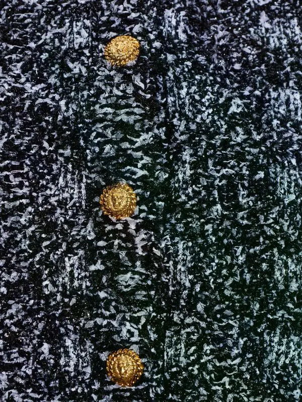 Balmain Buttoned Tweed Jacket